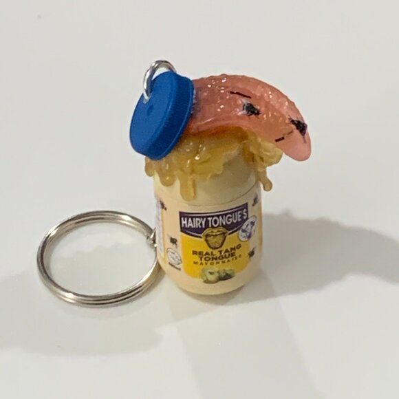 Accessories | Gross Minis S2 Keychain Hairy Tongues Mayo | Poshmark
